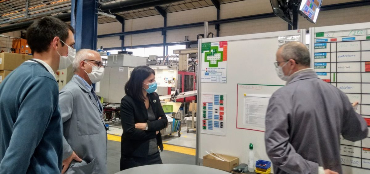 Visit of the Secretary General and the Sub-Prefect - Luxor Lighting